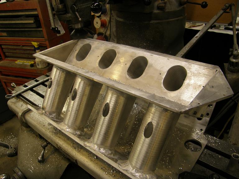 Where to place injector bungs on Tunnel Ram manifold - The BangShift ...